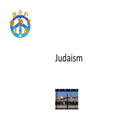 Judaism | PPTX