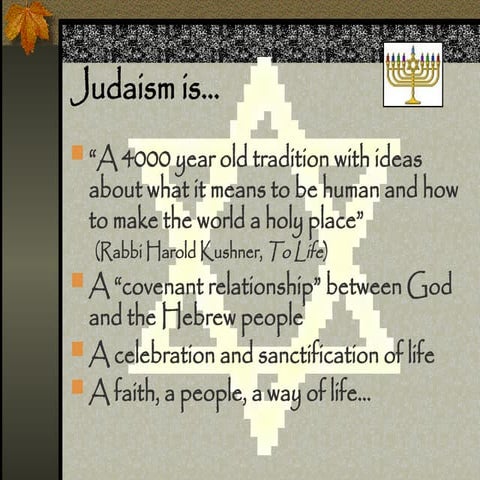 judaism for world relgions and beliefs.ppt