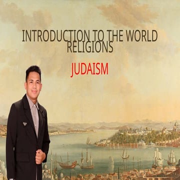JUDAISM: CONCEPT AND INTRODUCTION | PPTX