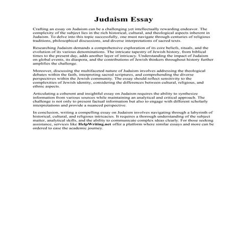 Judaism Essay.pdf