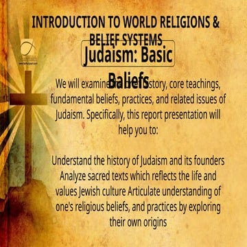 The Judaism Powerpoint | PPT