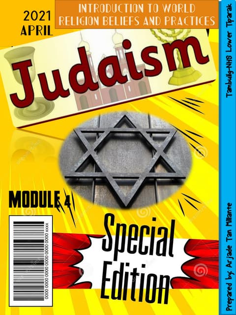 7 characteristics of judaism | PPTX