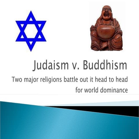 Judaism vs. buddhism | PPT