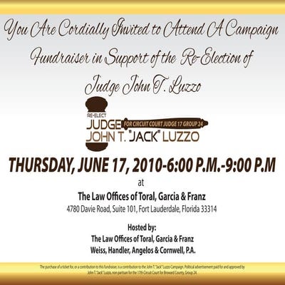 Judge Jack Post Card Front | PPT