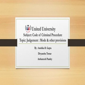 Judgement__Mode_and_other_provisions_BY_Anshika[1][1].pptx