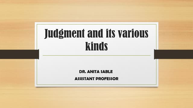 Differences between ORDER DECREE AND JUDGEMENT.pptx