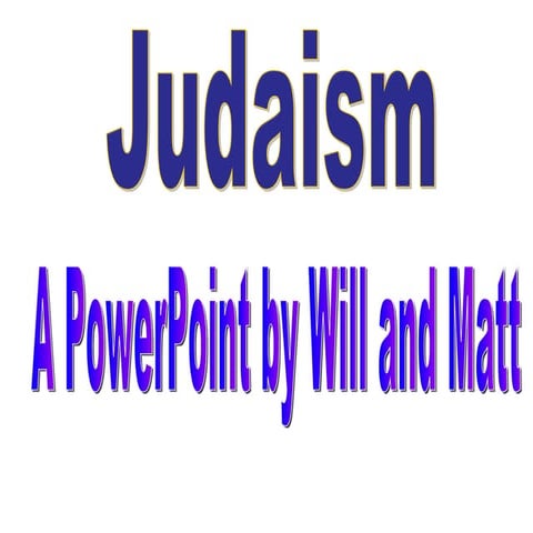 Practices ,ritual and symbol of judaism | PPT