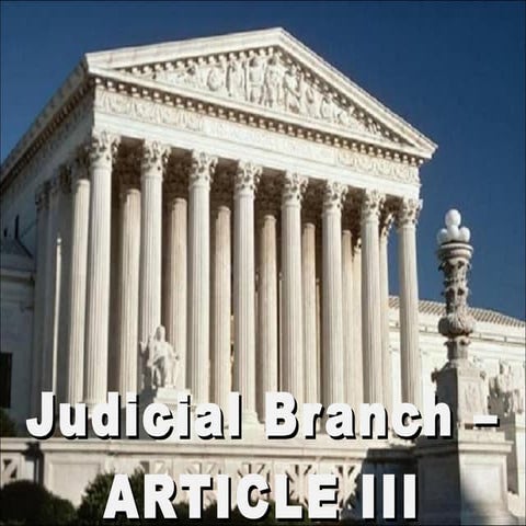 Judicial Branch | PPT