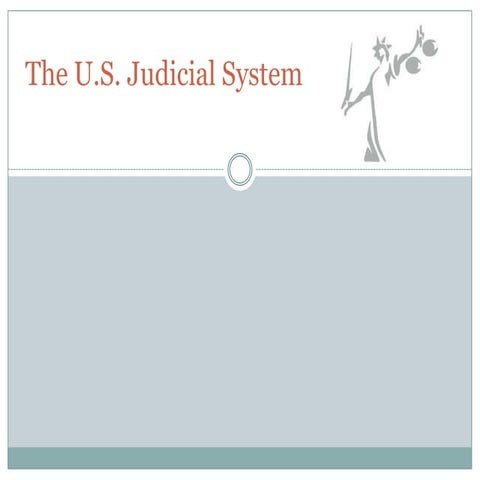 Judicial branch | PPTX