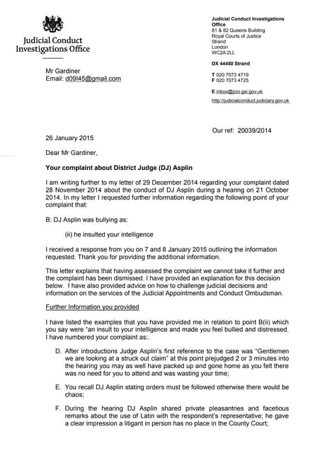 Employment Tribunal Written Submission | PDF | Law