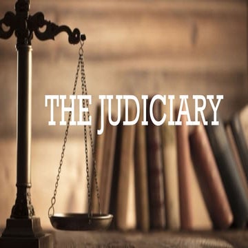 Lesson 8- JUDICIAL DEPARTMENT | PPTX