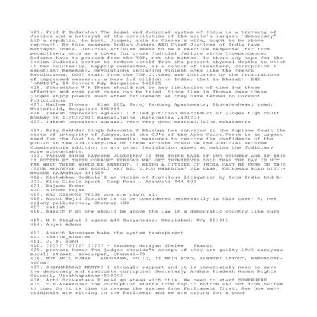 310505-the-Petition-to-constitute-a-National-Judicial-Commission-Signatures1-to-429 | TXT