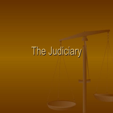 Judiciary | PPT