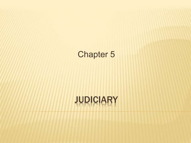 Types of courts | PPTX