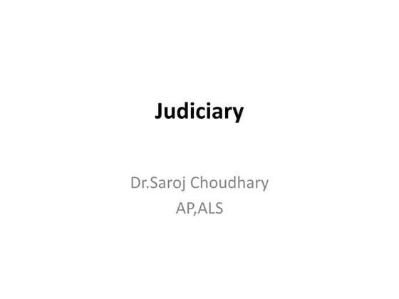 Lesson 8- JUDICIAL DEPARTMENT | PPT