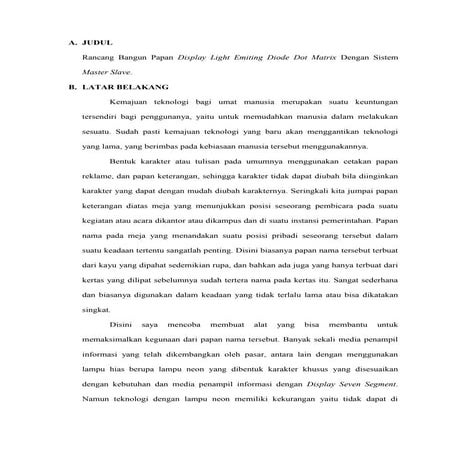 Judul proposal ne | DOCX