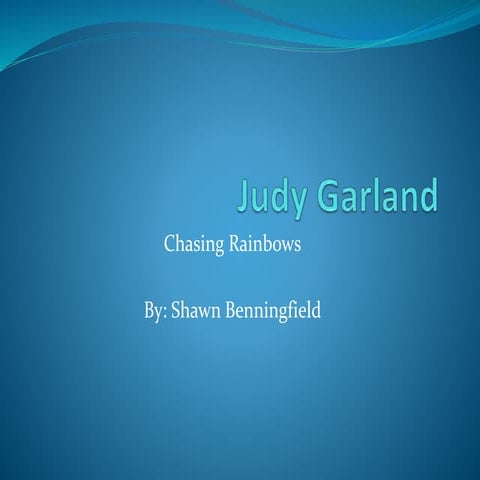 Judy Garland | PPTX