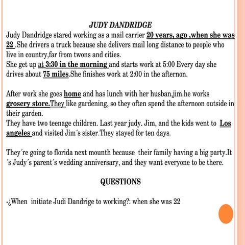 Judy Dandridge | PPT
