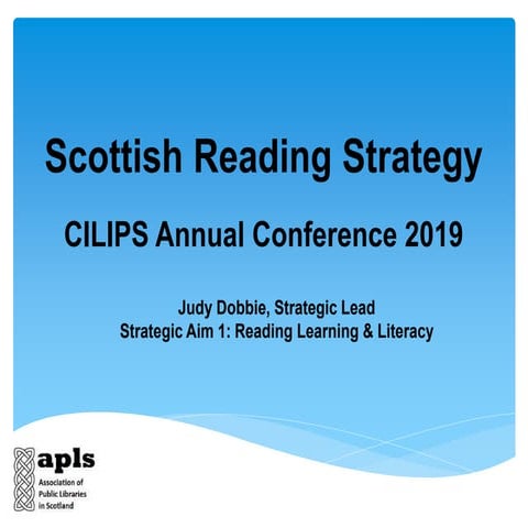 Scottish Reading Strategy | PPTX
