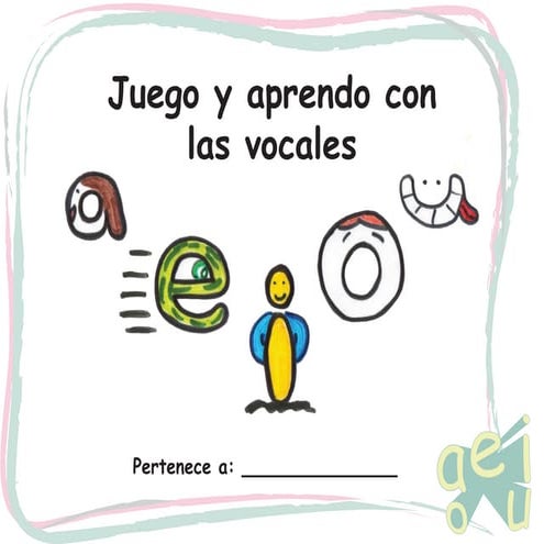 Juego con las vocales | PDF