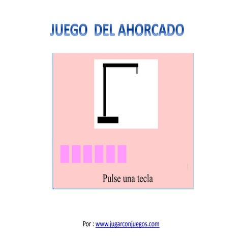 Juego del Ahorcado | PPTX