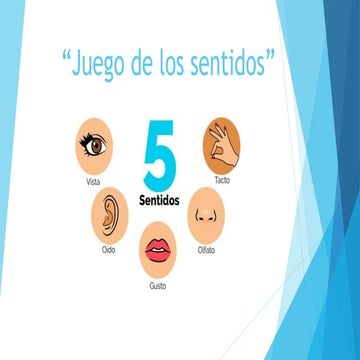 Juego de los sentidos | PPTX