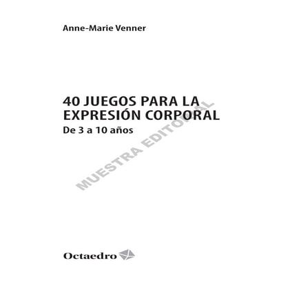 Juegos de expresión corporal | PDF