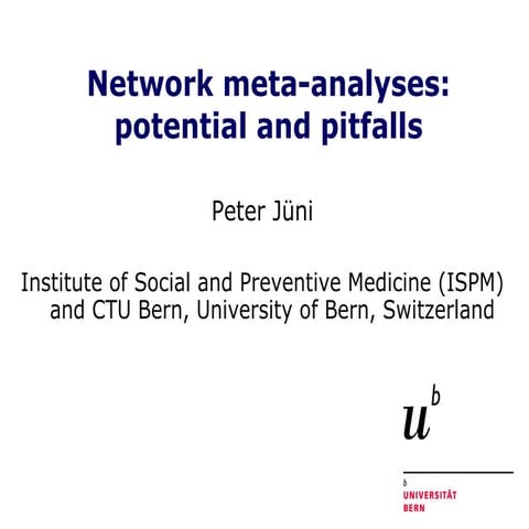 Network meta-analyses: potential and pitfalls | PDF
