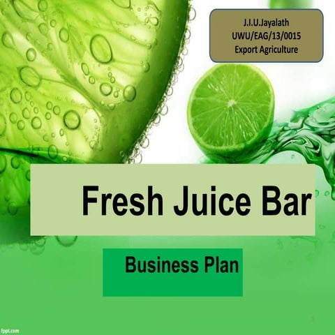 Juice ppt | PPTX