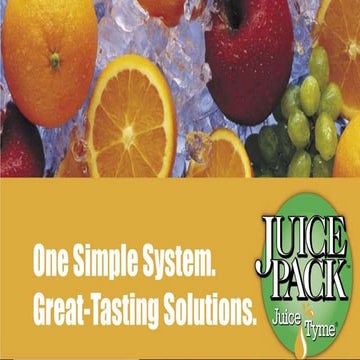 Juice Tyme - Juice Pack | PPTX