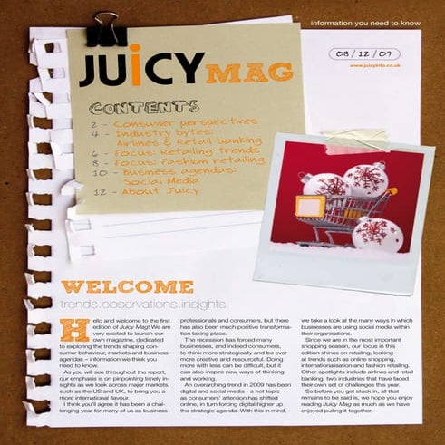 Juicy Mag Winter 2009 V2 | PDF