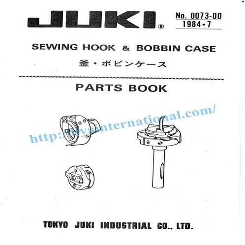 Juki hook & bobbin case catalogue | PDF