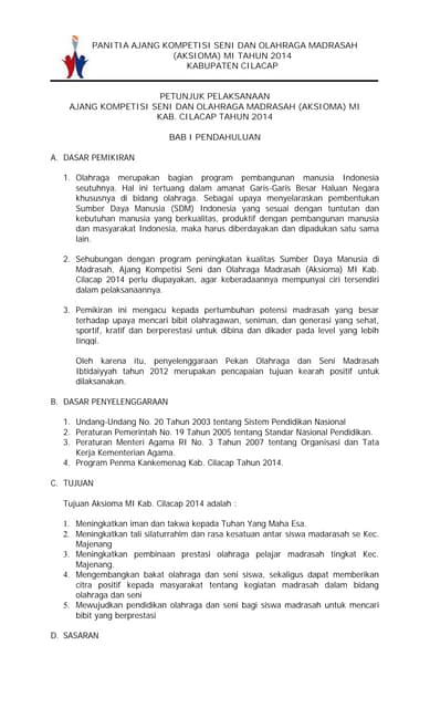 Contoh Kertas Kerja (Paperwork) | PDF