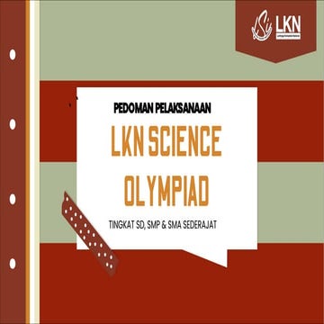 JUKNIS LKN (LKN SCIENCE OLYMPIAD) .pdf t | PDF