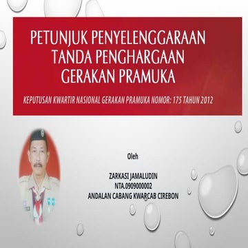 Jukran 175 - 2012 Tanda penghargaan pramuka.pptx