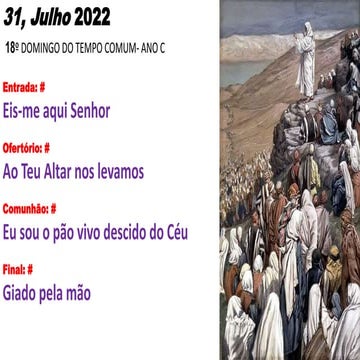 Sunday Portuguese Mass | PPTX