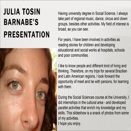 Julia Barnabe Presentation | PPT