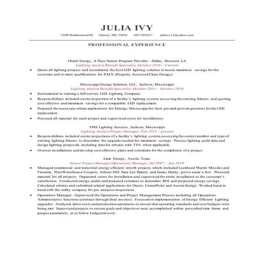 Julia ivy resume 2 2017 | DOCX
