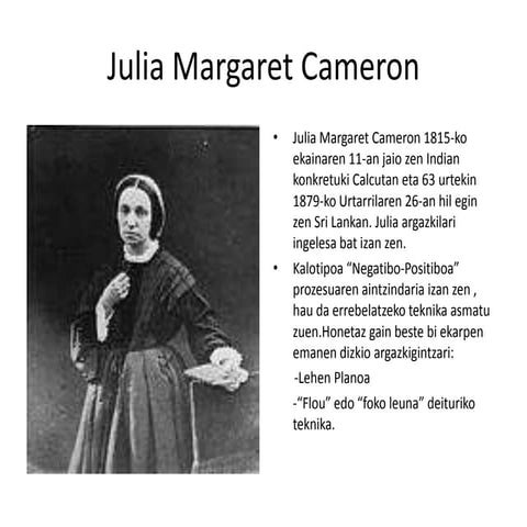 Julia margaret cameron | PPTX