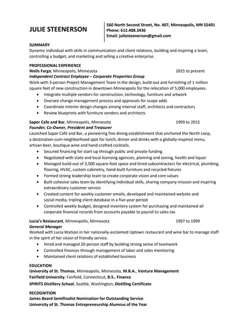 Krista Davis August 2016 Resume | PDF