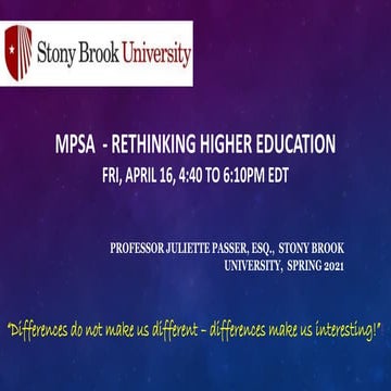 Rethinking higher education | PPT | Free Download
