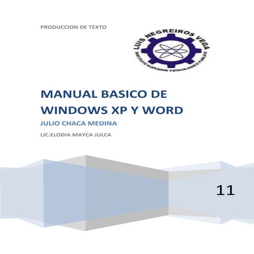 Manual basico de windows y word | PDF