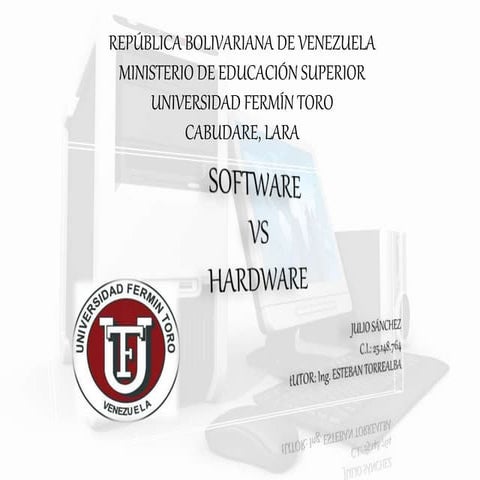 SOFTWARE Vs HARDWARE | PPTX