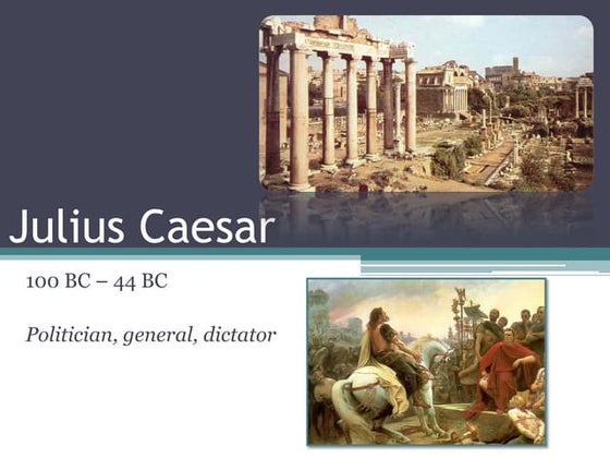Julius Caesar - PPT | PPTX