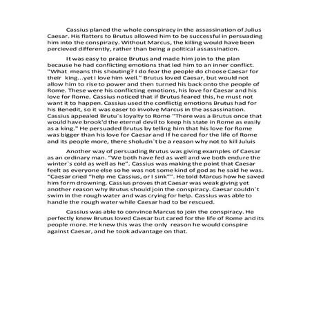 Julius caesar | DOCX | Death, Injury, or Military Conflict | Sensitive ...