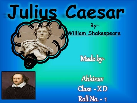 Julius Caesar - PPT | PPTX