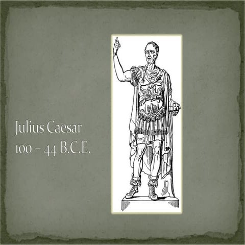Unit Eight - Julius Caesar | PPT