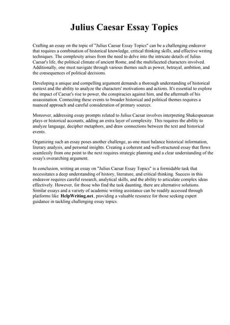 Cesar Chavez Essay. Alexandria Technical & Community College | PDF