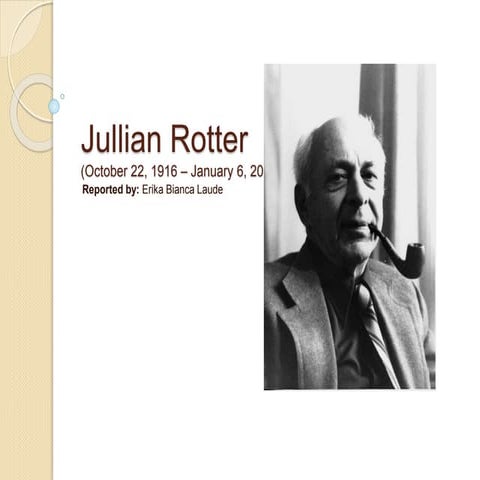 Jullian rotter | PPTX