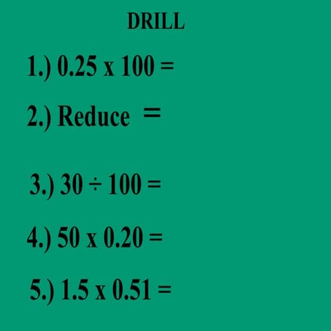 Fractions, decimals, and percentages | PPTX